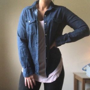 Universal Thread | Tops | Universal Thread Button Down Denim Shirt ...